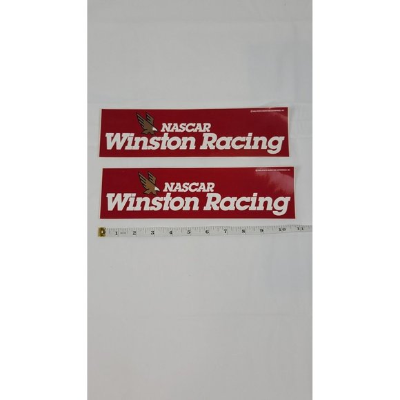 Nascar | Other | Vintage Rare 992 Nascar Winston Racing Decal Sticker W ...